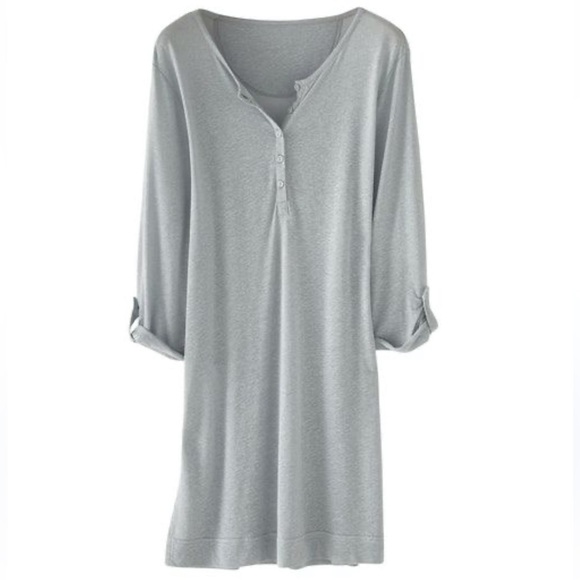 Wrap London | Tops | Wrap London Longline Tencel And Linen Tunic Size ...